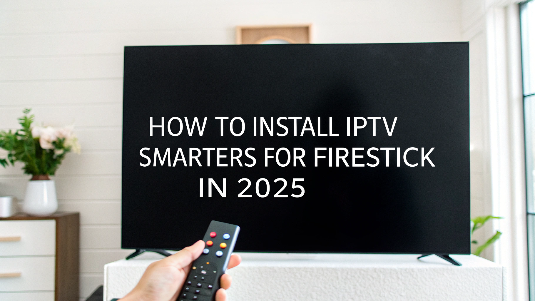 Install IPTV Smarters for Firestick: Complete Setup Guide